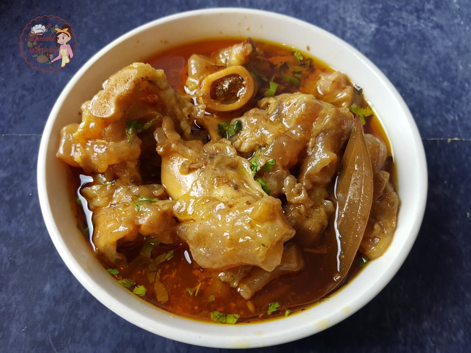 Instant Pot Mutton Paya/Goat Paya Soup for this Winter - Aaichi Savali