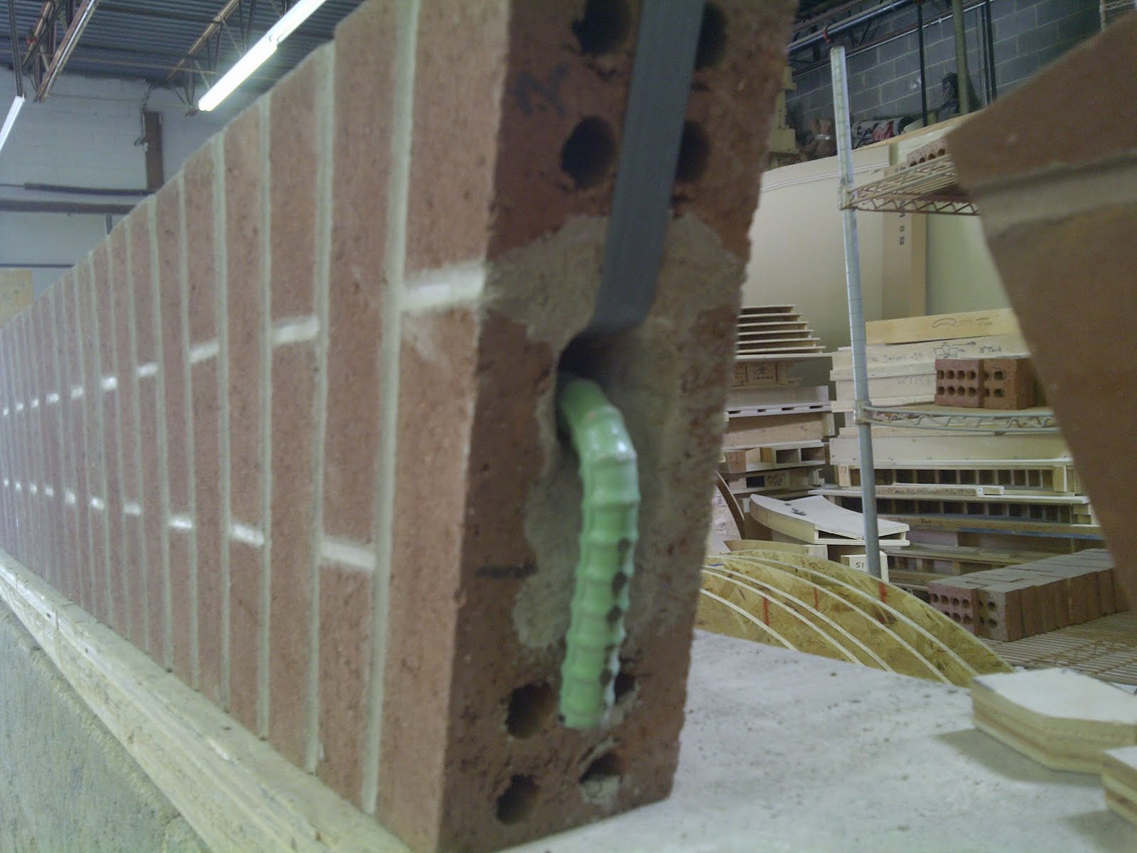 Archway System Simple Geometry: Post Tension Brick Jack Arch