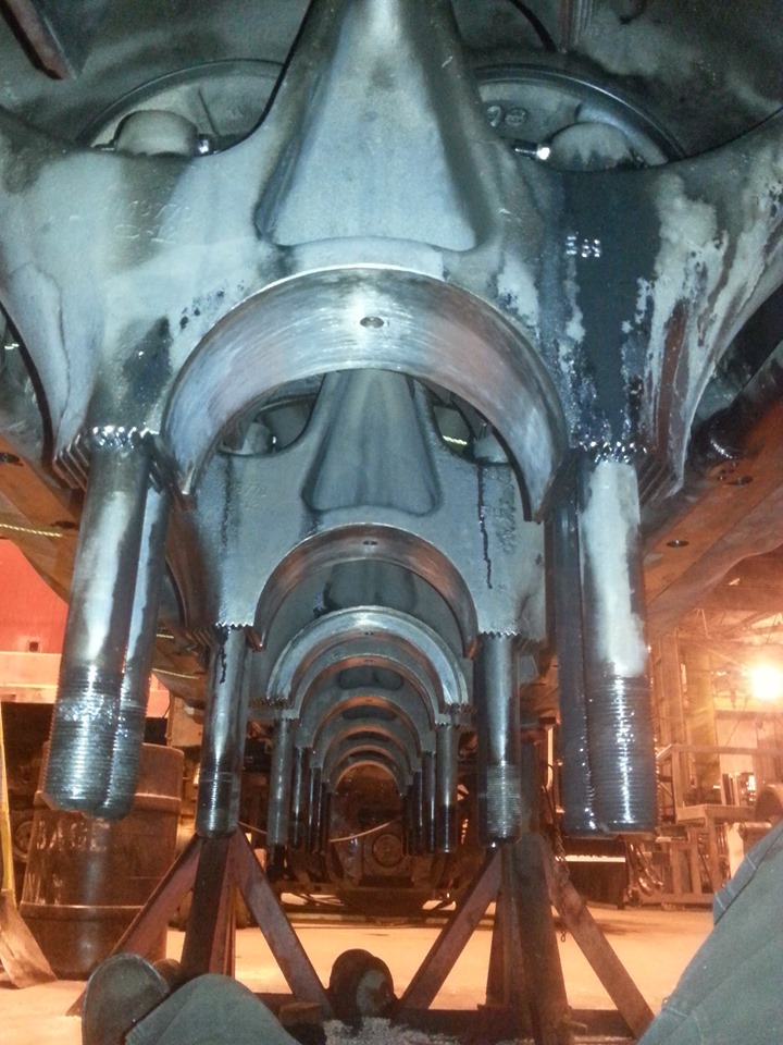 Industrial History: Power Assemblies for Locomotive Diesel Engines