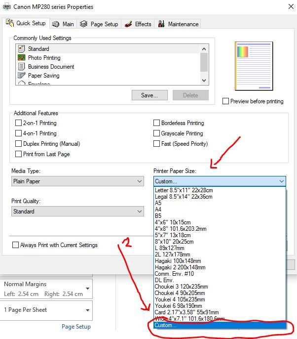 Cara Print Full Kertas F4 Pada Printer Cannon - Zona Pembelajar
