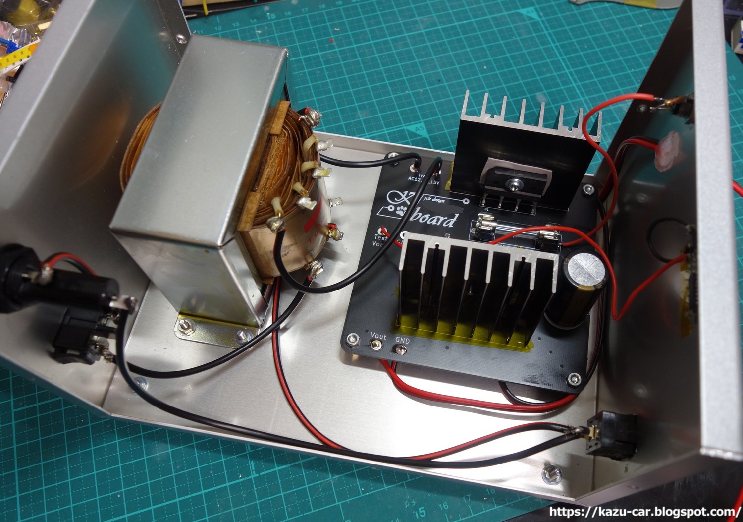 TA2020-020(USA製)を使用してアンプを自作する【電子工作】|Kazuの模型部屋