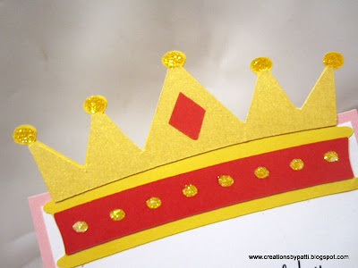 Creations by Patti: Cascading Princess Card