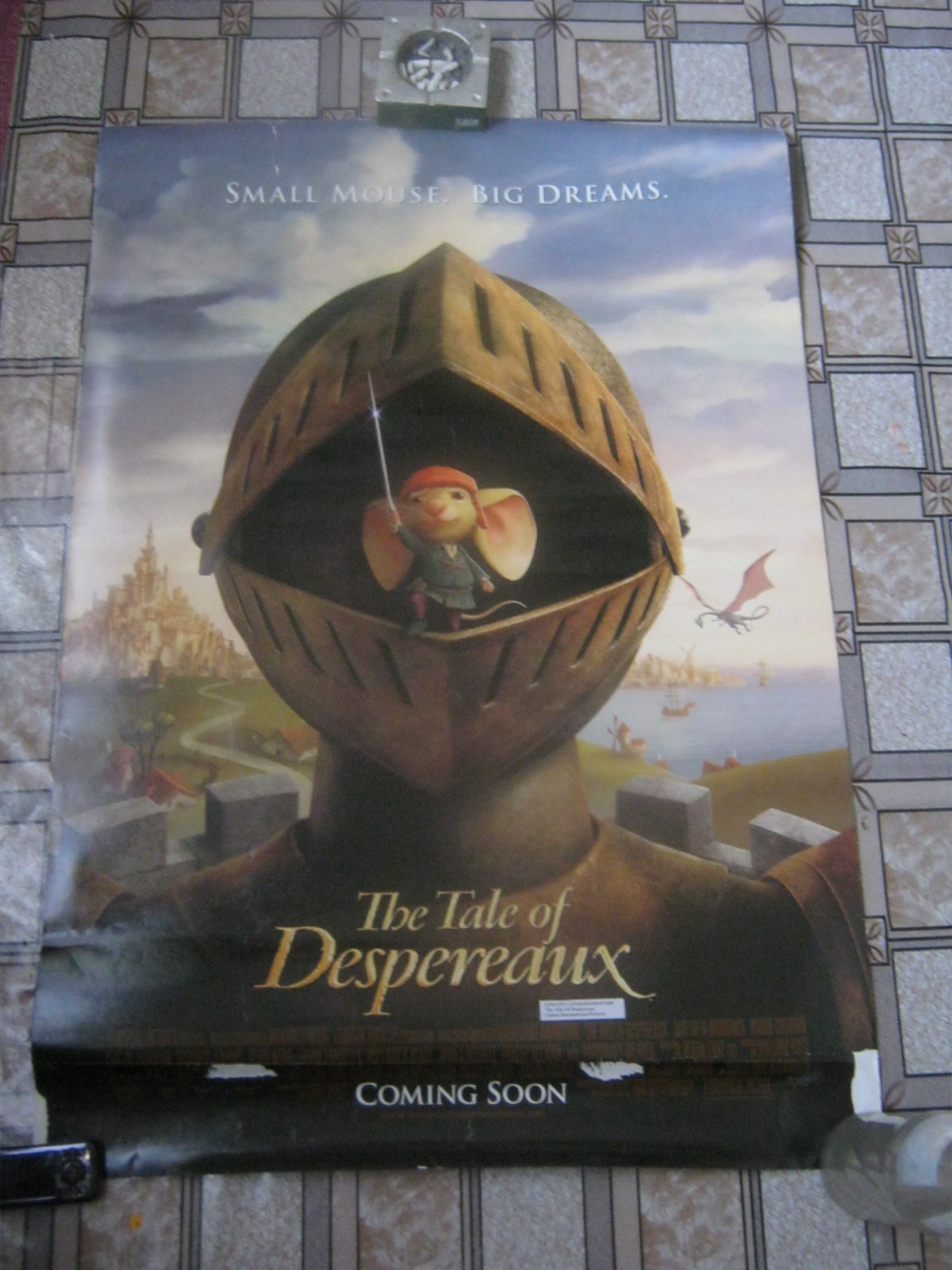 POSTER AND SIGN: The Tale of Despereaux