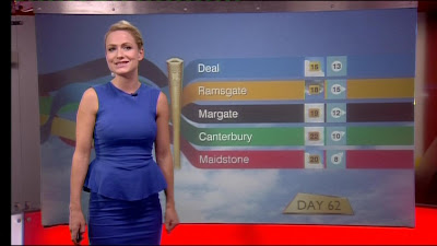 UK Regional News Caps: Rachel Mackley - BBC South East Today Weather