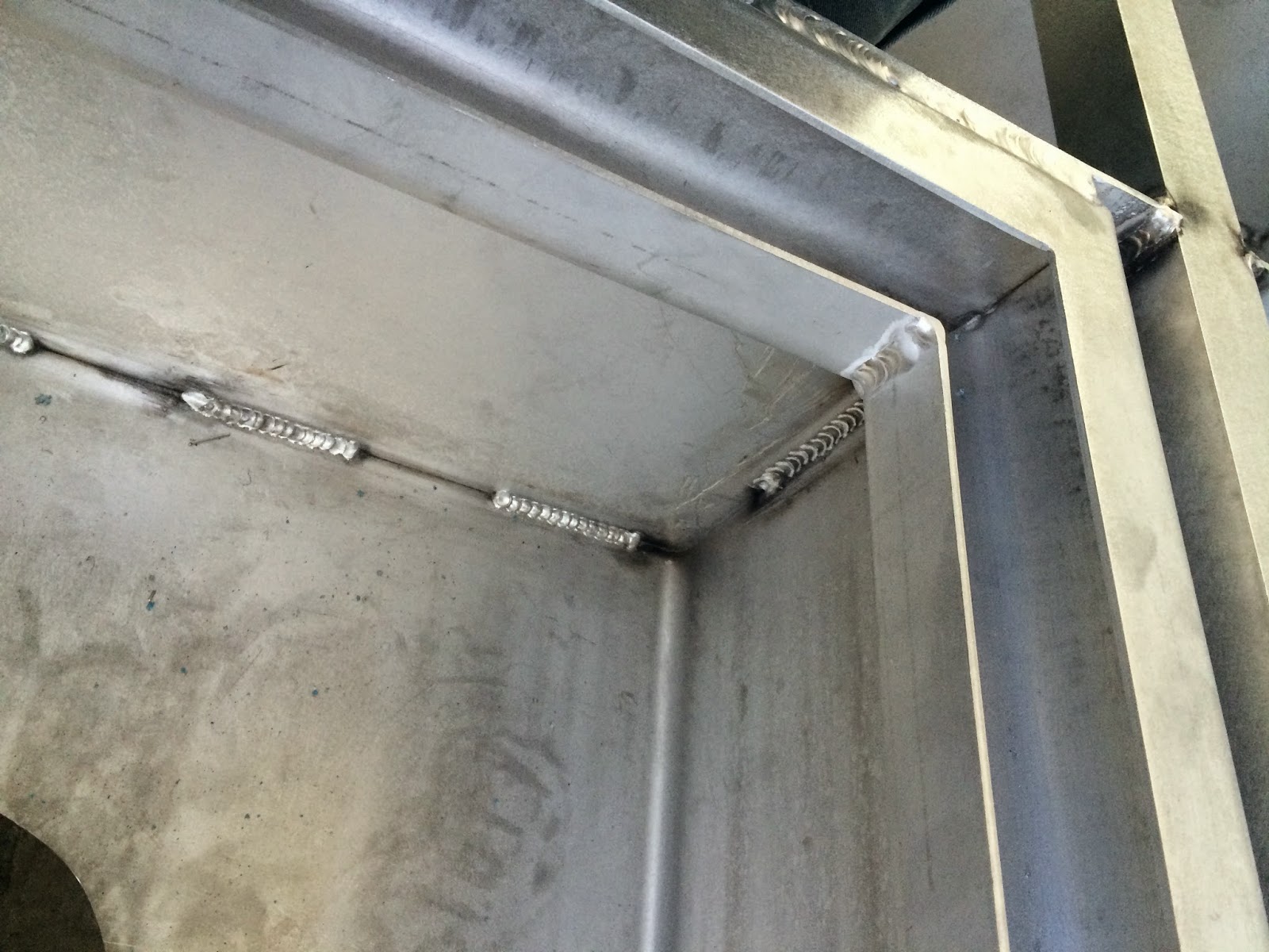 CNC Marine 5m (5.75 Overall) Plate Boat Build: Welding in deck stiffeners