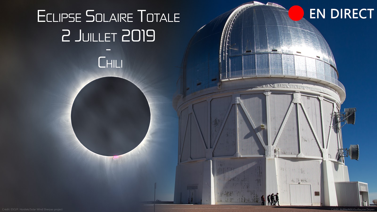 🔴 Suivre l'Eclipse Totale de Soleil du 2 Juillet 2019 en Direct ...