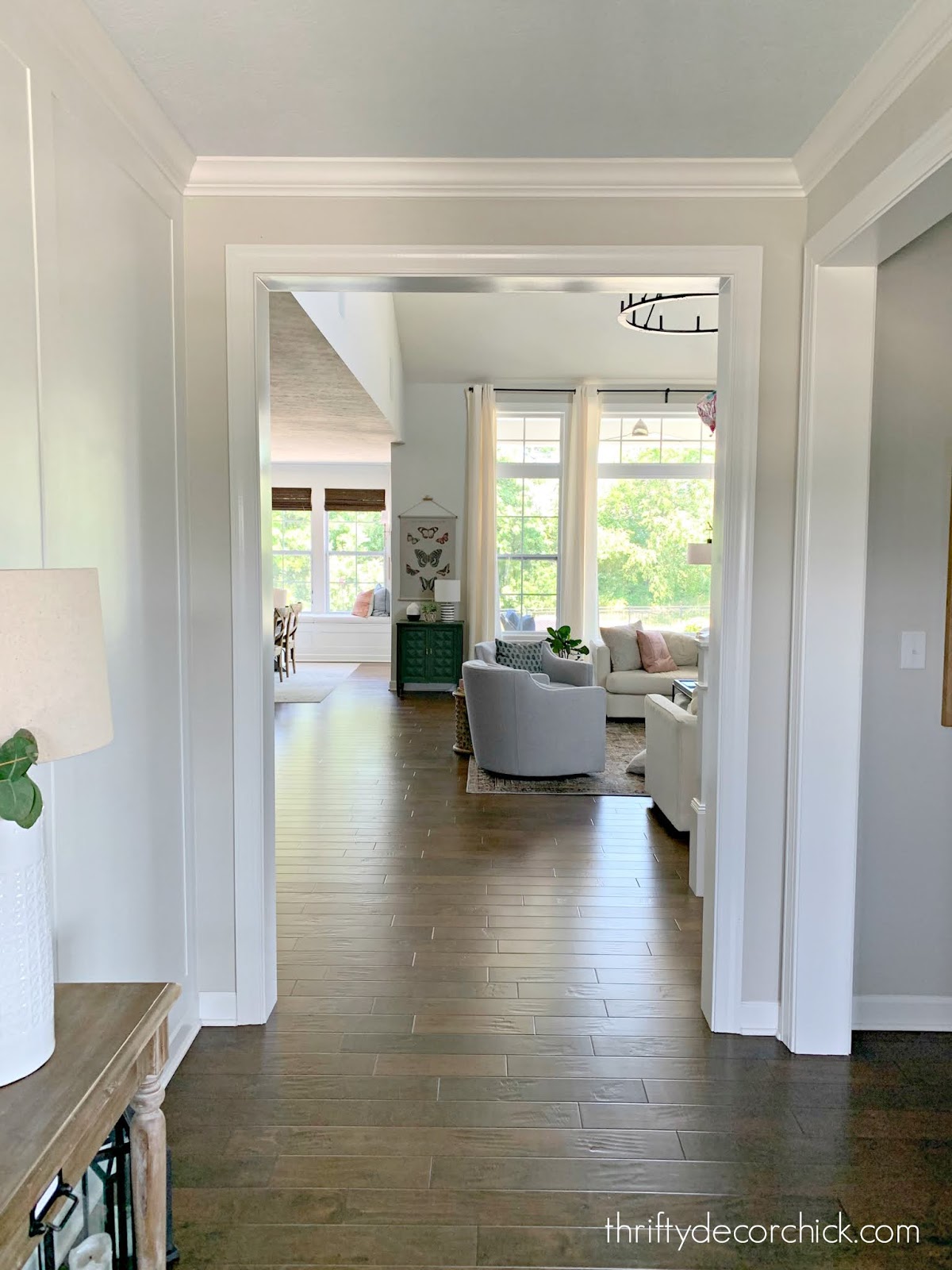 How to install a decorative door header | Thrifty Decor Chick | Thrifty ...