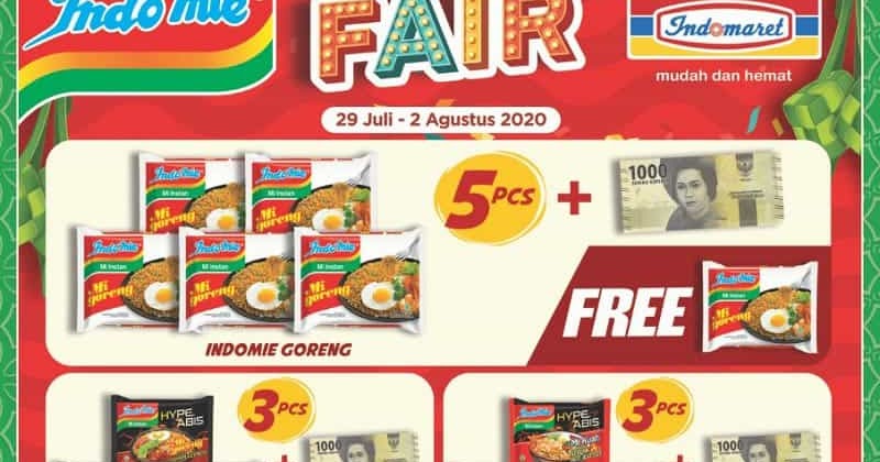 Promo Indomaret Indomie Fair Semarak Hari Raya | scanharga
