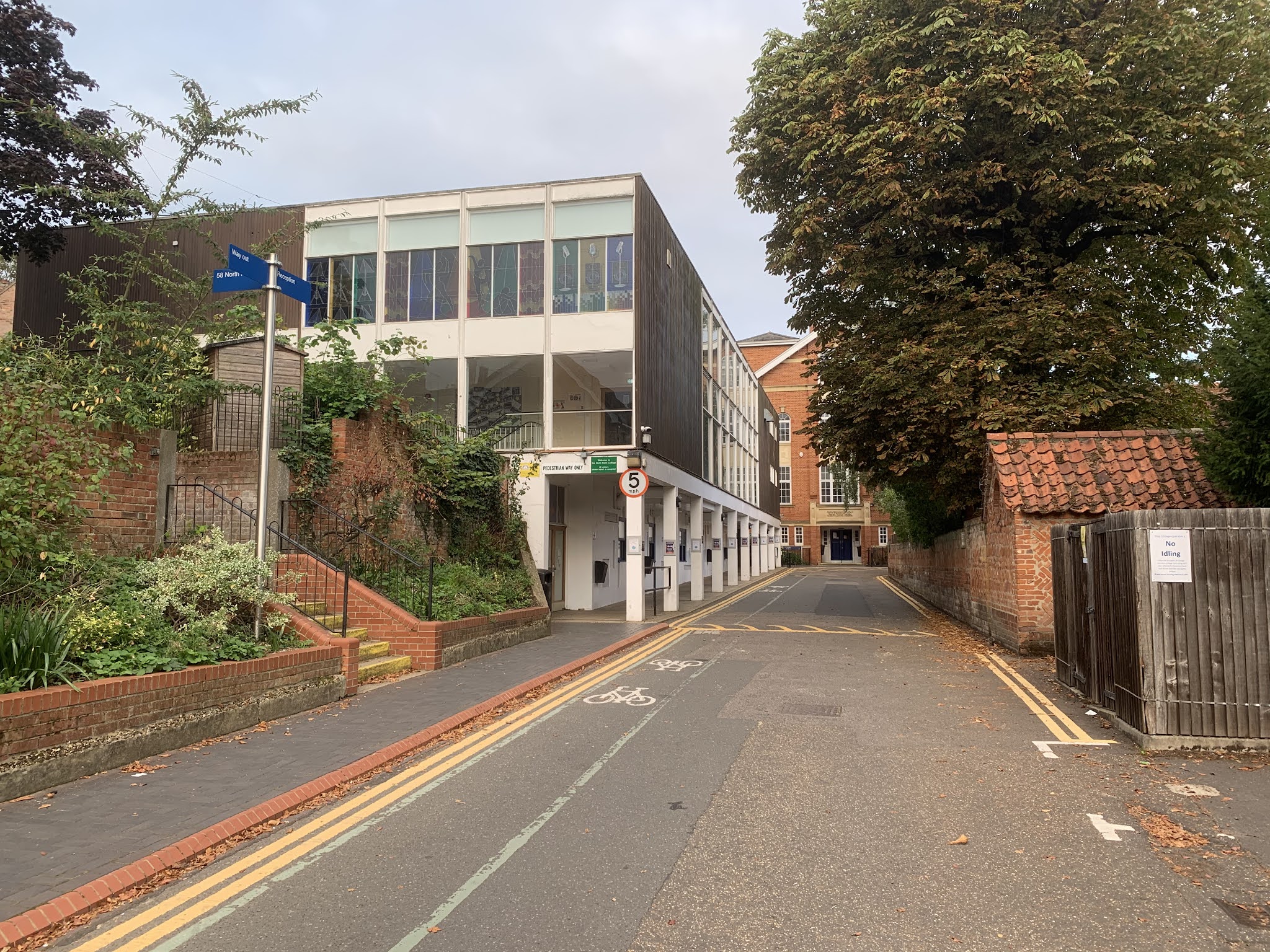 The Old Gilberd School Today