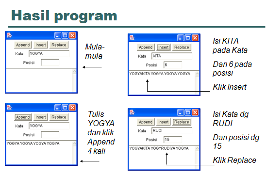 Contoh Penggunaan GUI ~ Dunia Ilmu Remaja