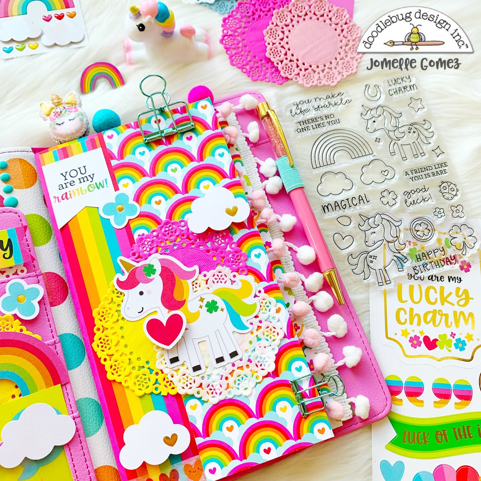 Doodlebug Design Inc Blog: LOTS O' LUCK - Planner Pages | with Jomelle