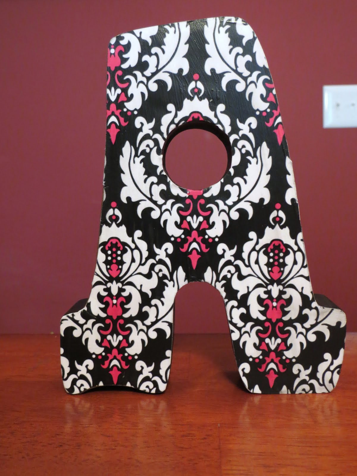 C'est La-Vie Designs Unltd., LLC: Hot Pink, Black and White Damask ...
