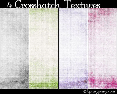 4 Free Crosshatch Textures | ibjennyjenny Free Resources