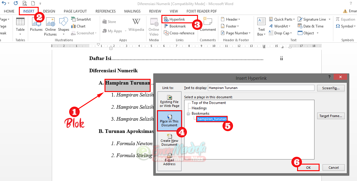 Cara Membuat Hyperlink Teks dan Gambar di Microsoft Word - Lagi Ajaib