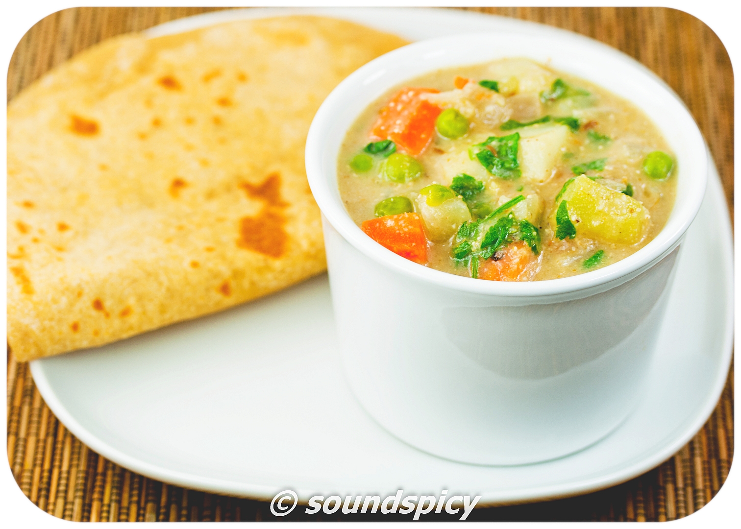 Vegetable Kurma | Sound'spicy