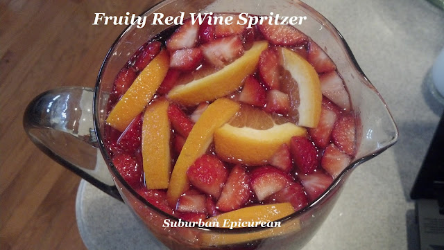 Suburban Epicurean: Fruity Red Wine Spritzer