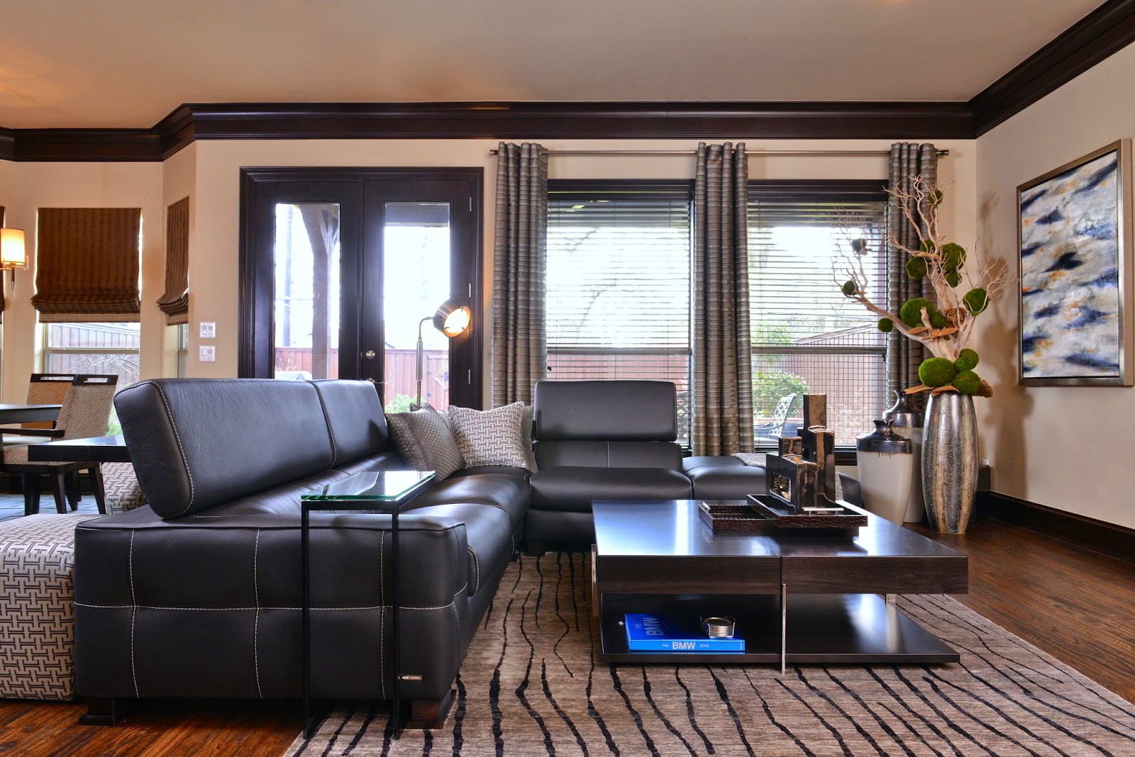 Classic with a Twist: Dividing Large Living Spaces the Right Way!