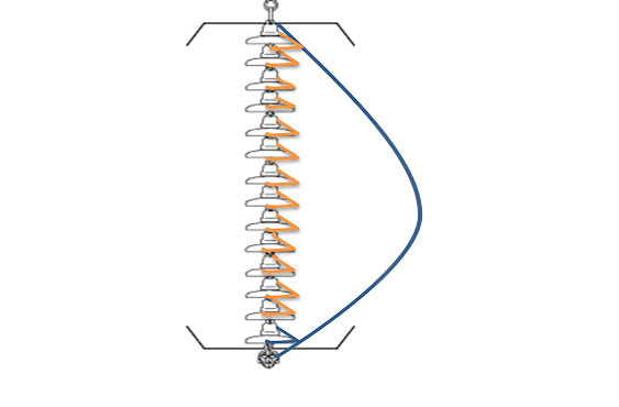 The mechanism of the electric flashover of high voltage insulators