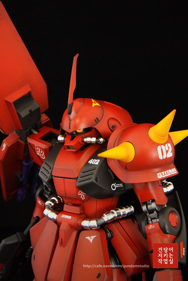 GUNDAM GUY: MG 1/100 Marasai [Johnny Ridden Custom] - Painted Build