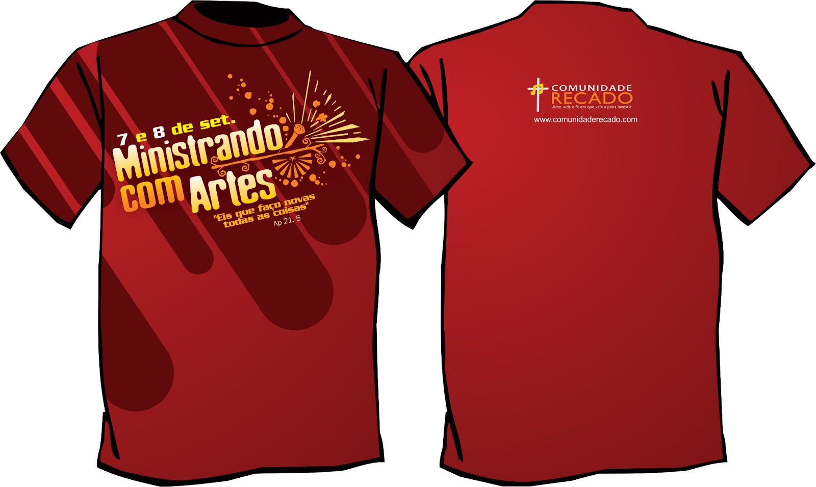 Dáblio 2: MODELO - CAMISAS MINITRANDO COM ARTES 2013