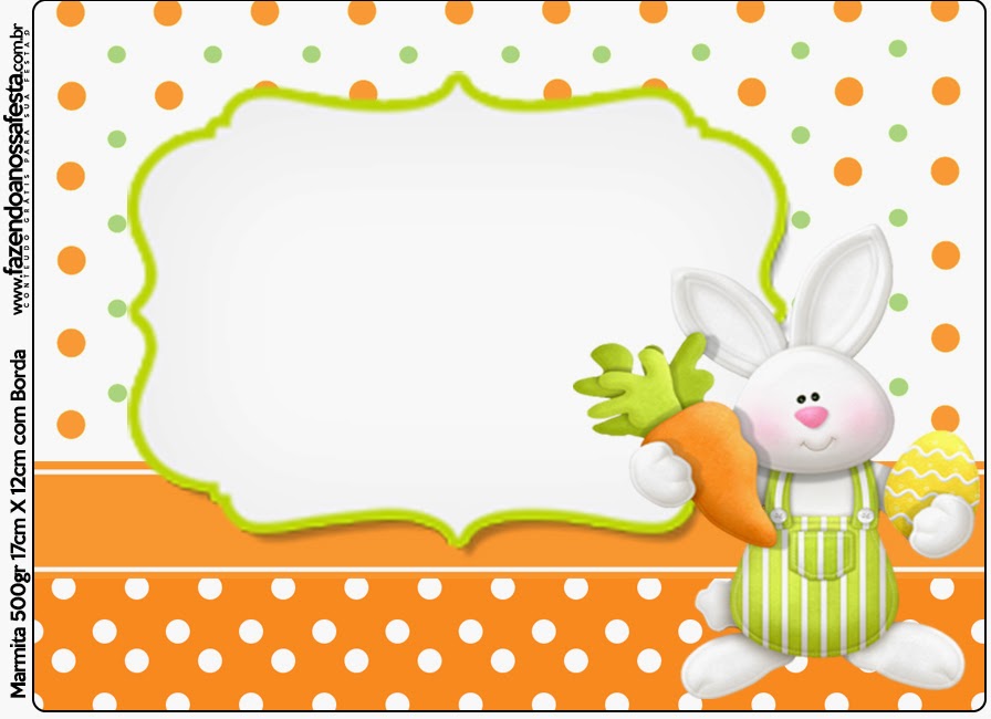 Easter in Orange Free Printable Candy Bar Labels. - Oh My Fiesta! in ...