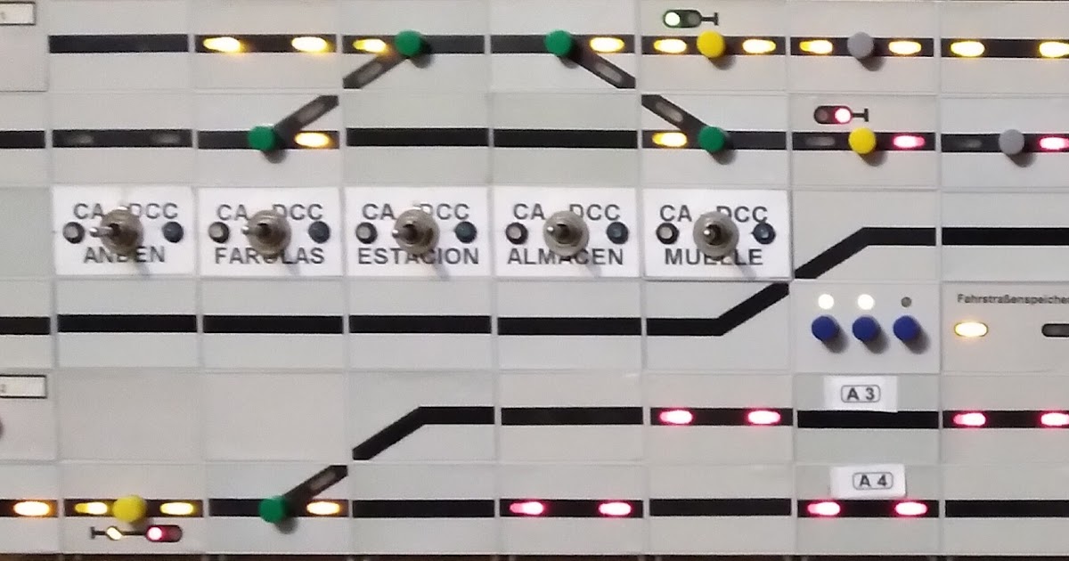 TrenesLonginos: Ampliación Panel de Control (Track-Control Uhlenbrock)