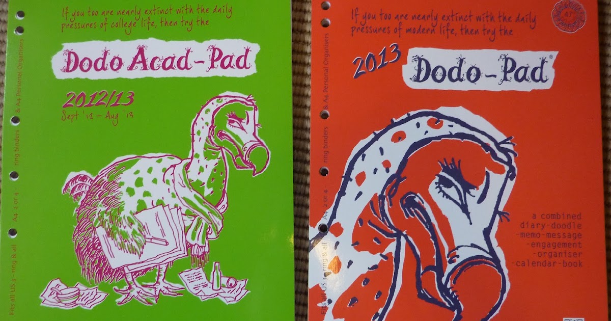 Plannerisms: Dodo Pad Universal Acad-Pad and Dodo Pad looseleaf diaries