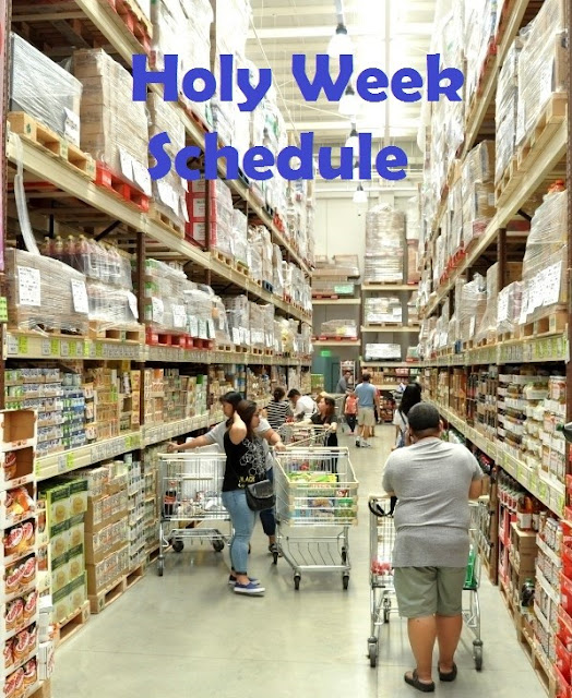 Manila Shopper: Holy Week 2020 Schedule of Major Supermarkets