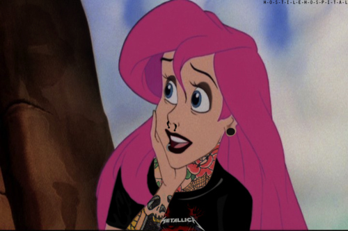 Disney Princess Punk Edits