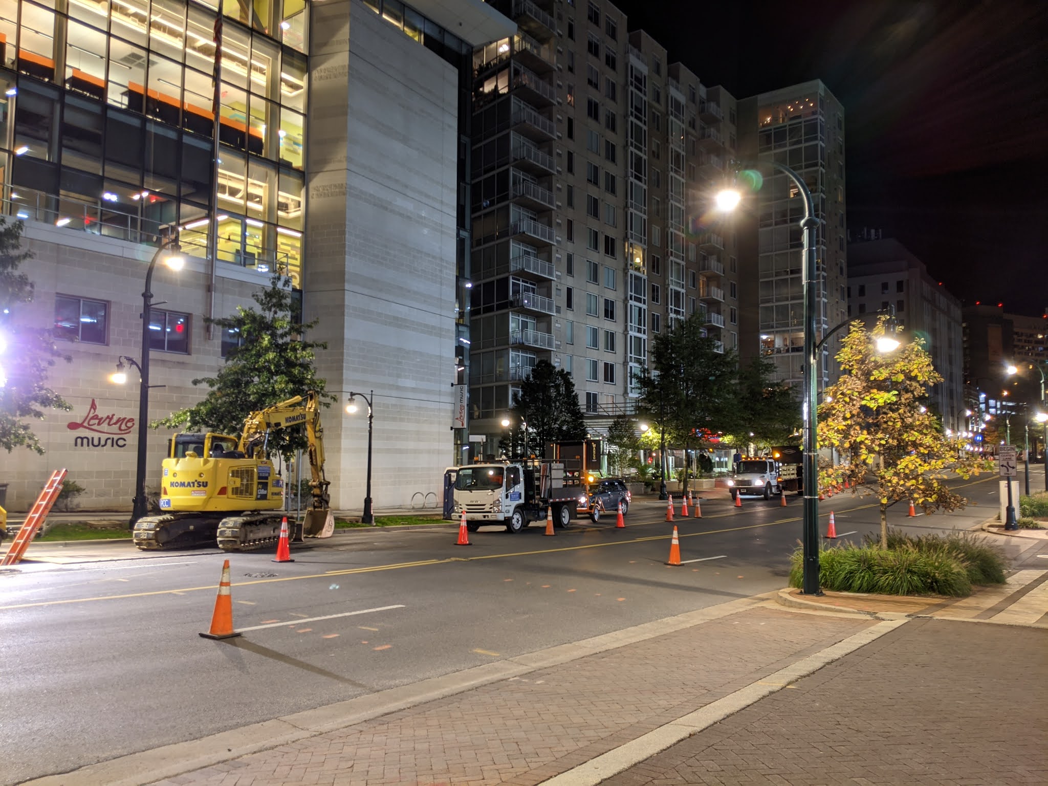 East MoCo: Purple Line overnight utility relocations begin on Wayne ...