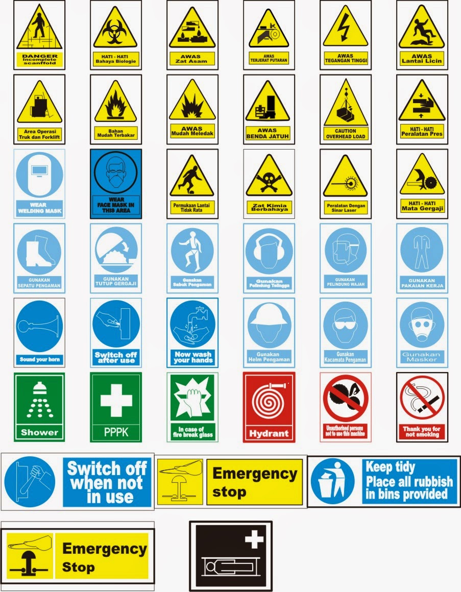 Terbaru 31+ Rambu K3lh, Gambar Rambu Rambu