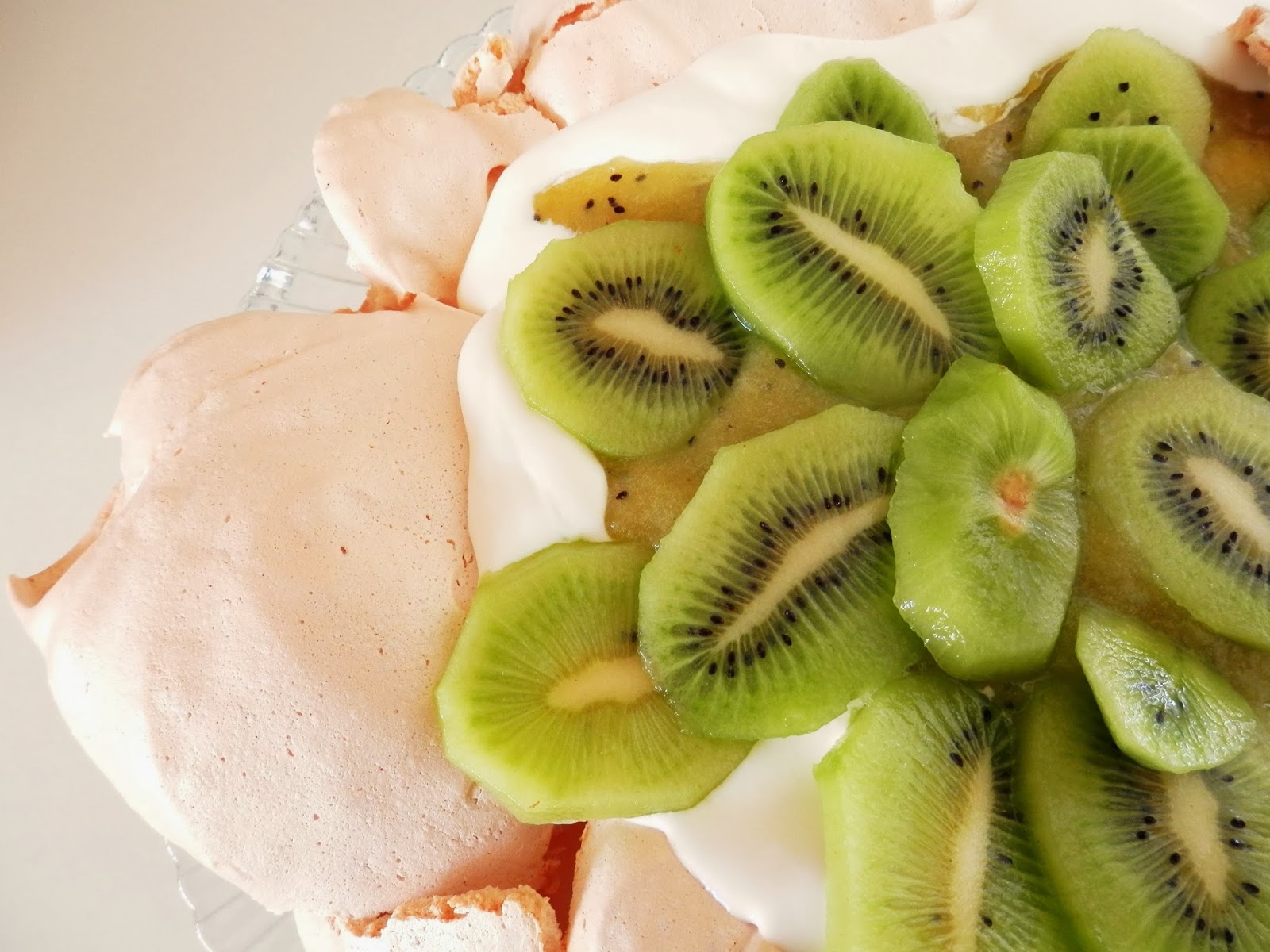 Pavlova de Kiwi