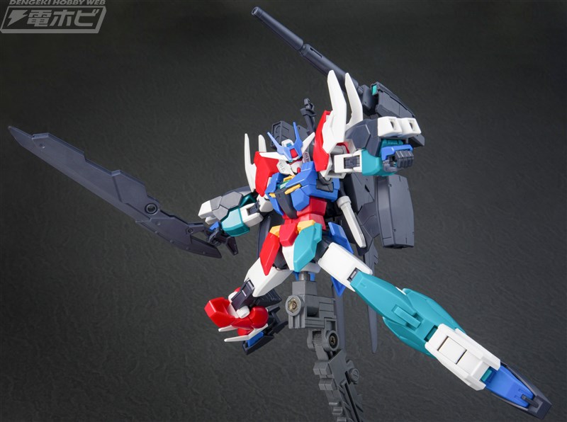 HGBD:R 1/144 Earthree Gundam Sample Images by Dengeki Hobby