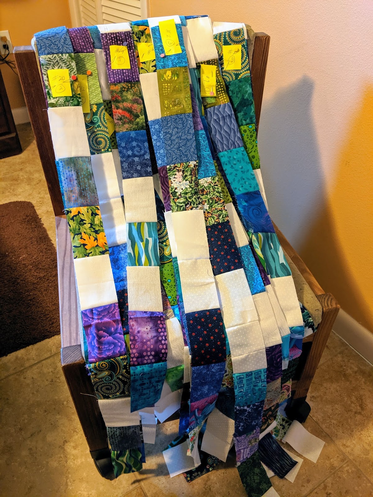 Cobblestones Oversized Couch Quilt