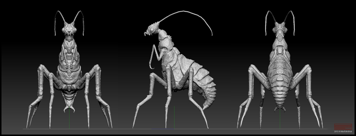 Mark Molnar - Sketchblog of Concept Art and Illustration Works: Alien ...