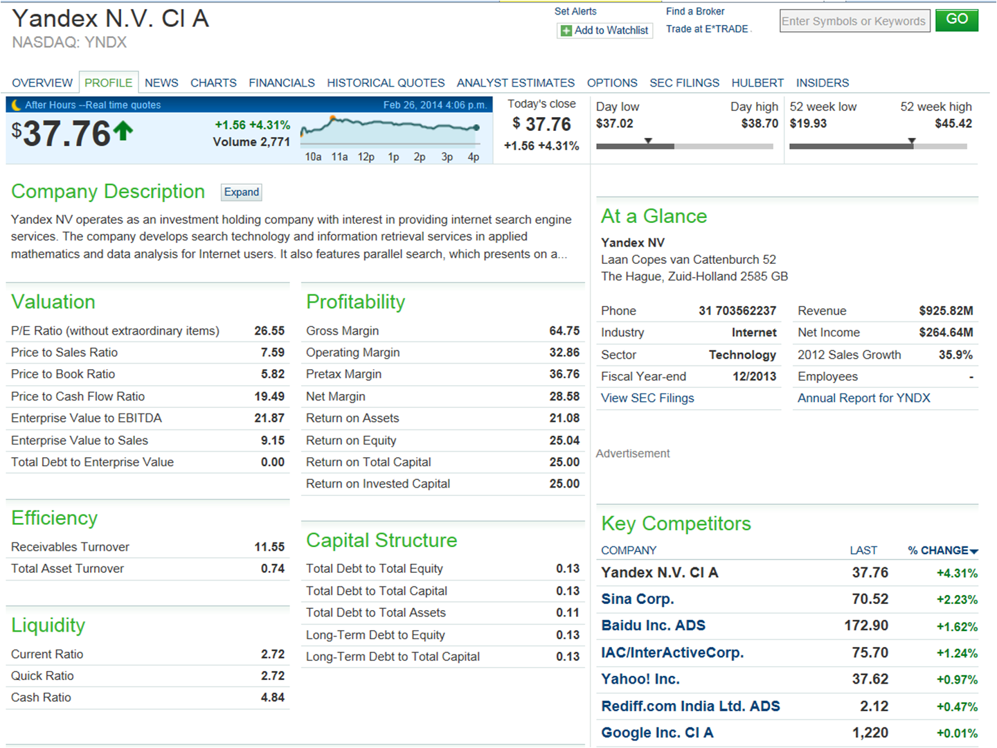 Invest Like Me: How To Read A Stock Profile (Part 1 - Valuation)