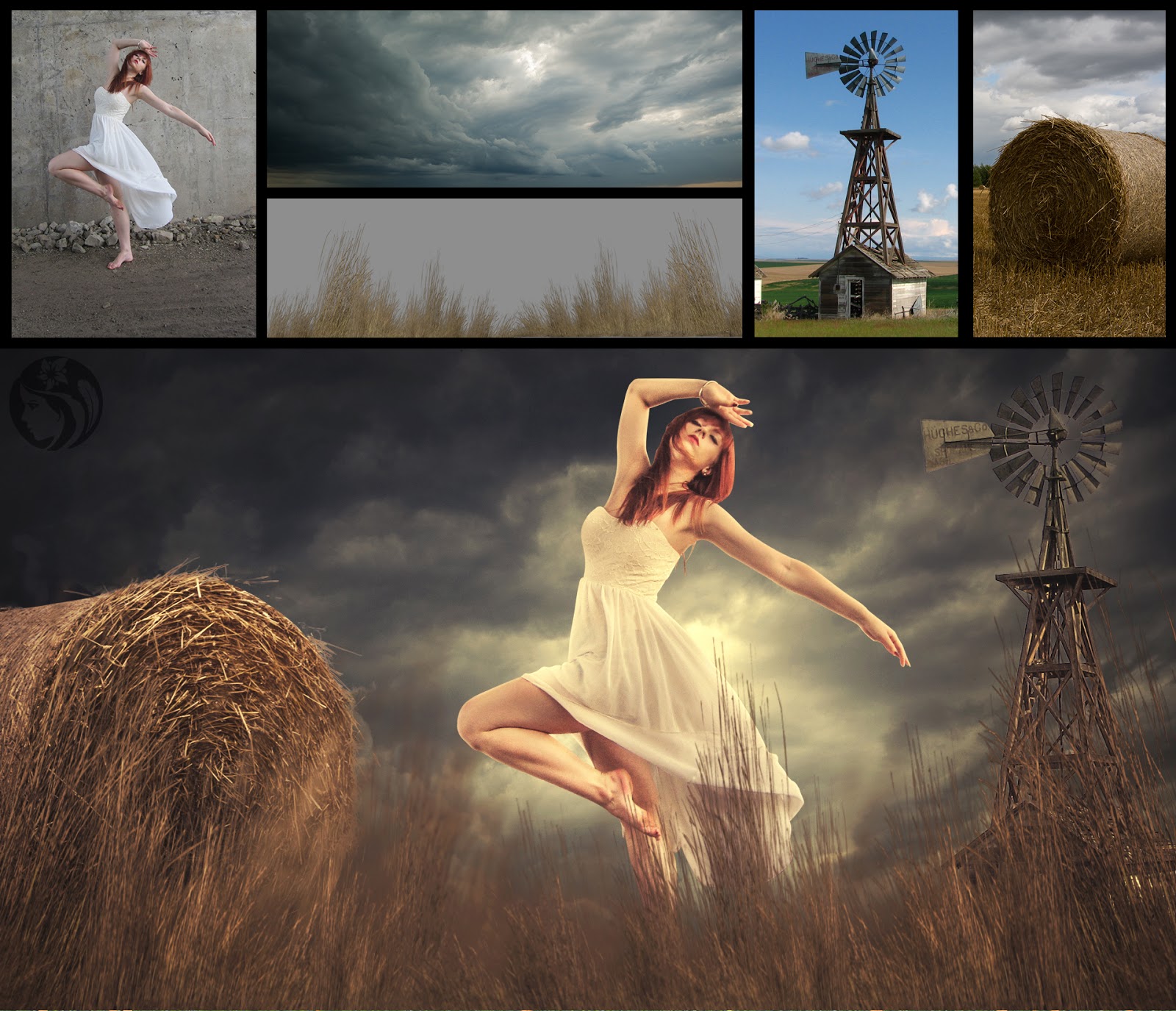 Dancing Girl Photoshop Manipulation Tutorial Fantasy Photo Effect