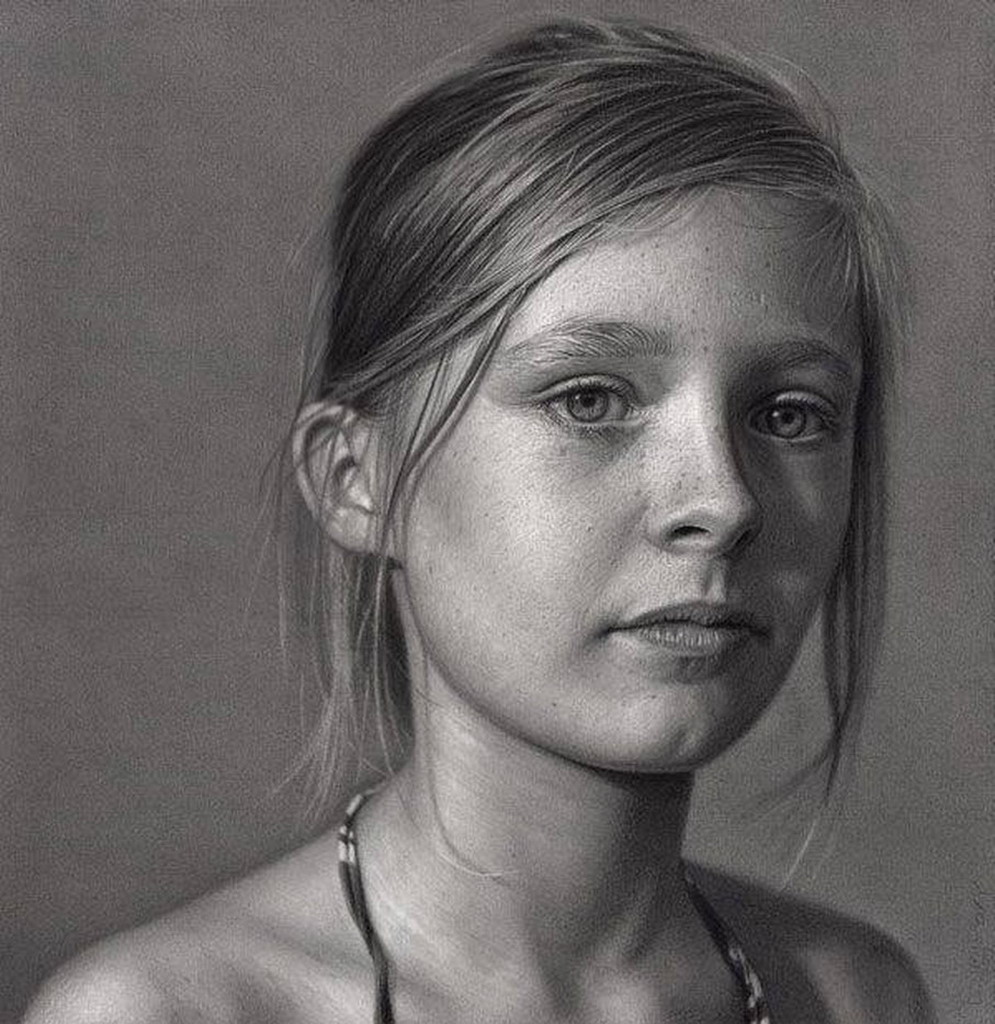 El arte es su máxima expresión : Hiperrealismo En Dibujos De Rostros Y ...