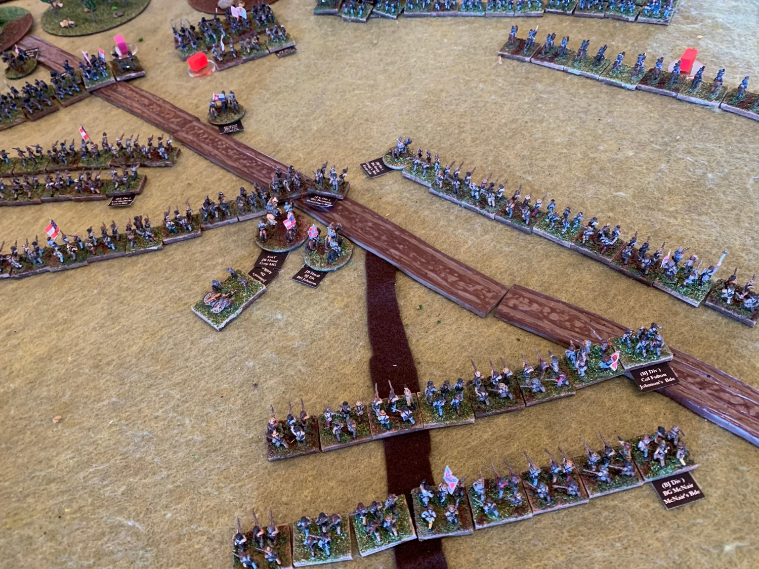 A Terrible Loss of Lead and Wealth : Brigade Fire and Fury Game, finally.