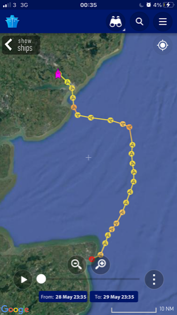 Crossing the Thames Estuary — The Sailors Path
