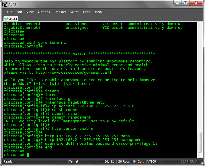 Cisco ASA & ASDM en GNS3 - Seguridad y Redes