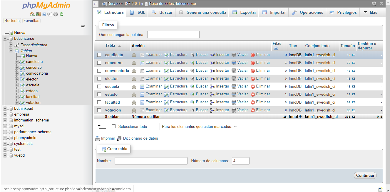 GENERANDO SCRIPT DE BD EN MYSQL