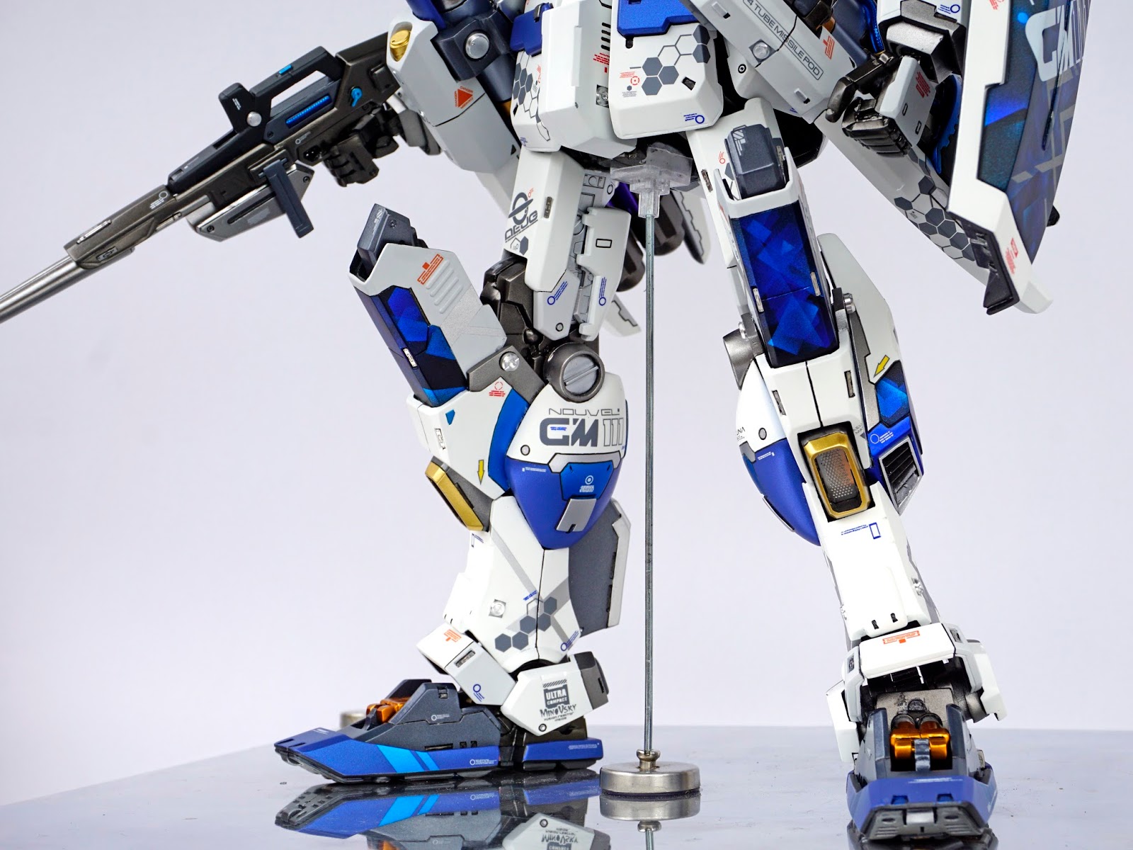 Custom Build: G-system 1/72 GM Nouvel Commander Type Custom