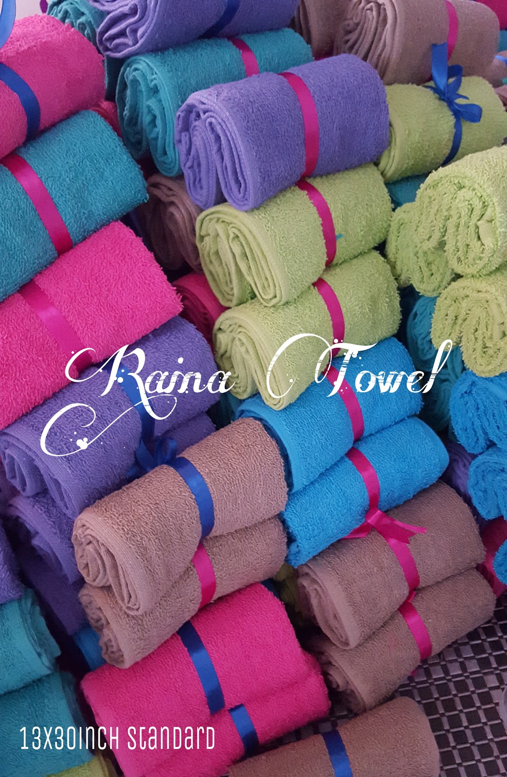 Tempahan cenderahati tuala dari Setiawangsa , Kuala Lumpur