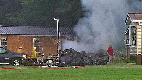Springfield Vermont News: Mobile home destroyed by fire