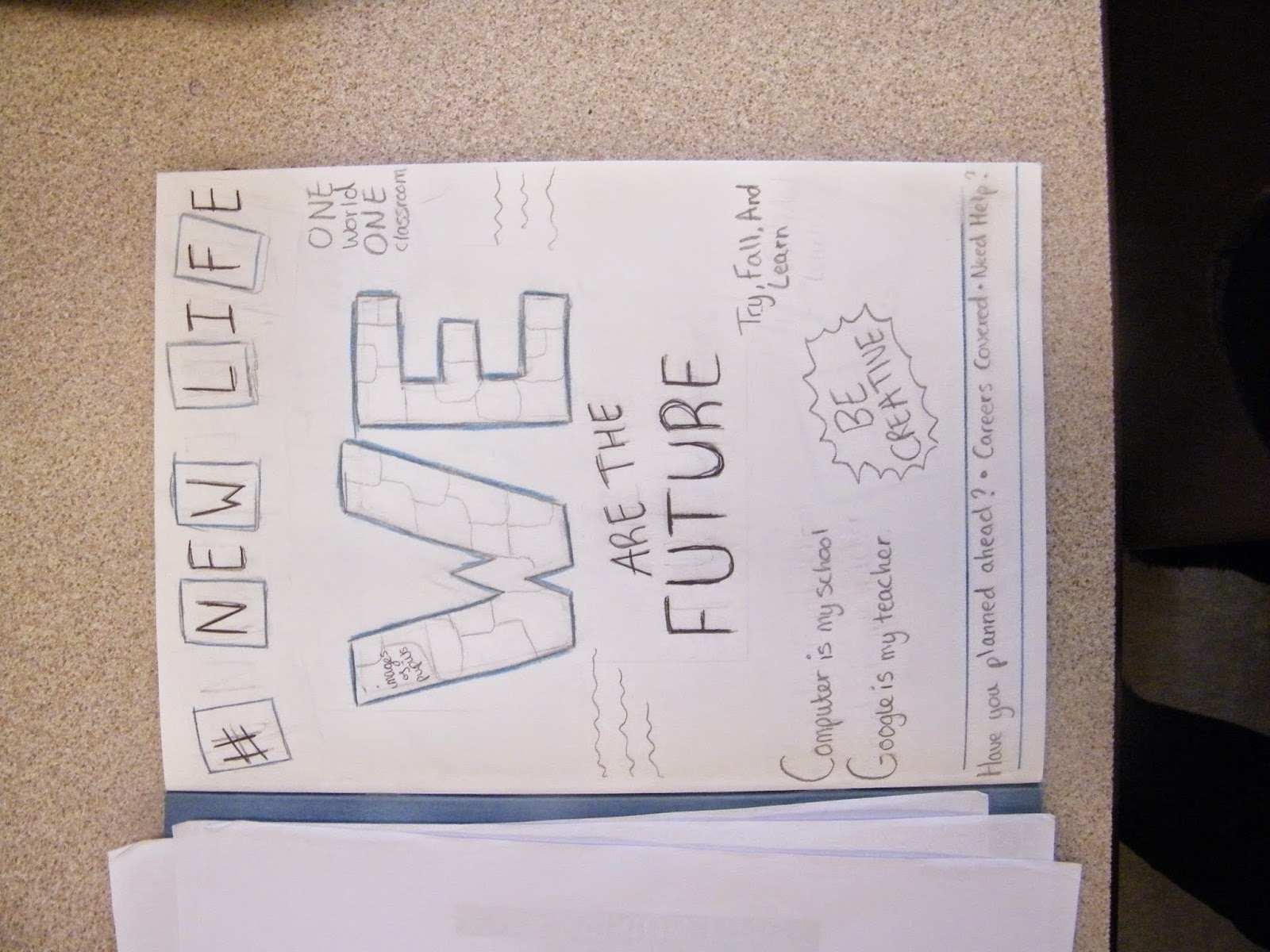 Millie's Foundation Portfolio: School Magazine Covers
