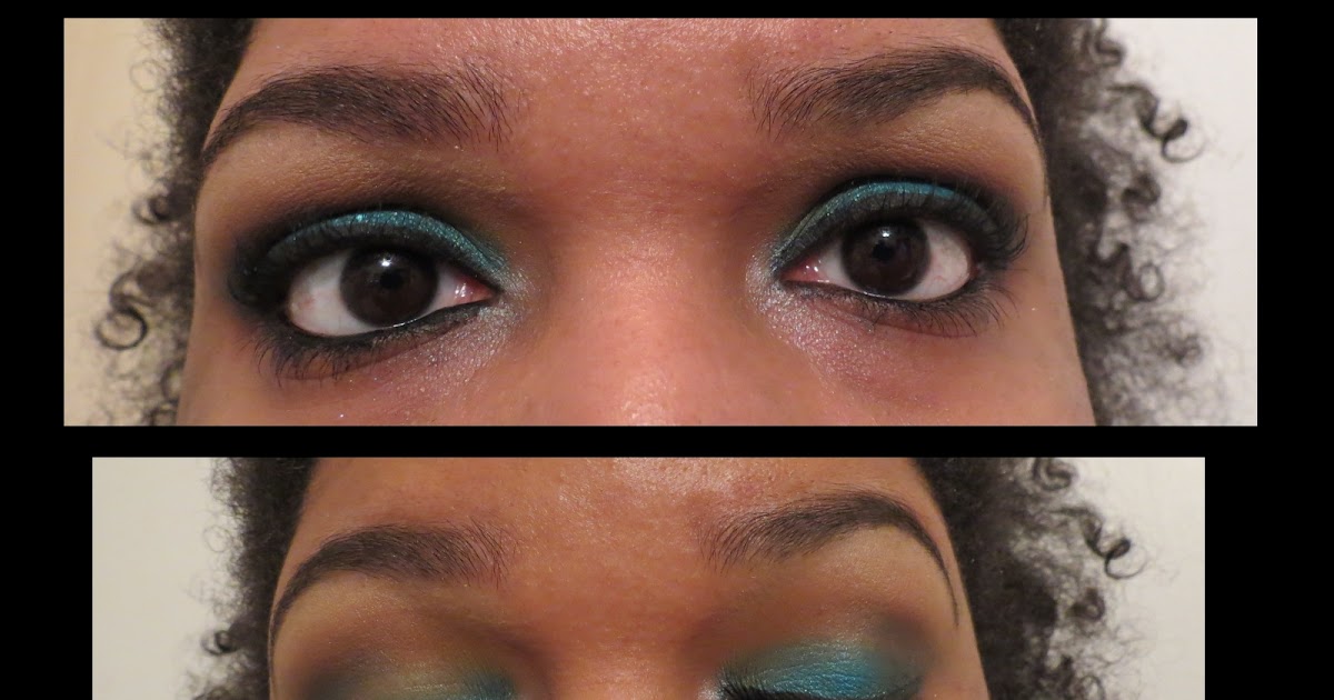 Make-Up: Tenacious Teal Look