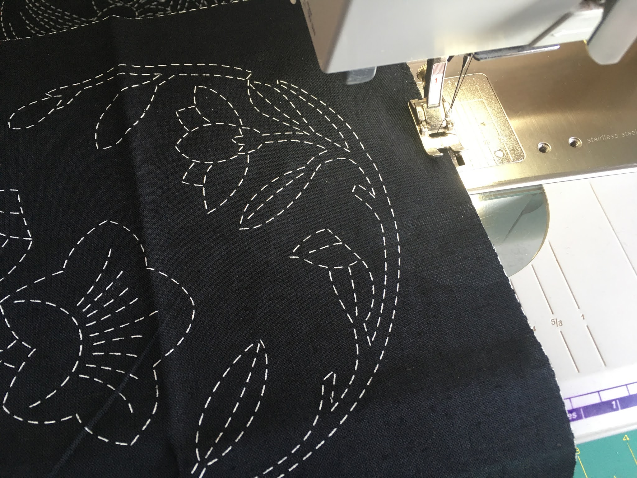 sashiko and other stitching: Sashiko sampler stitch along - let’s get ...