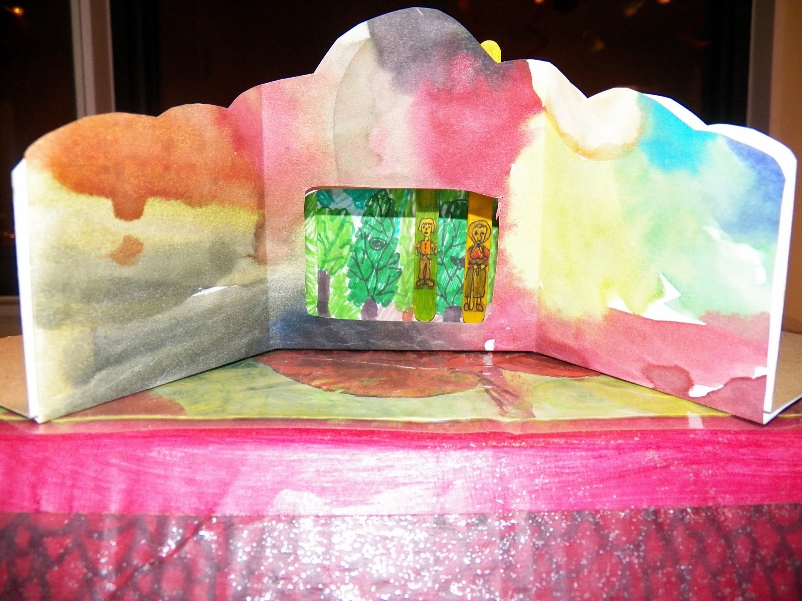 Motivated Parent - Successful Child: Popsicle Stick Sliding Puppet Theater