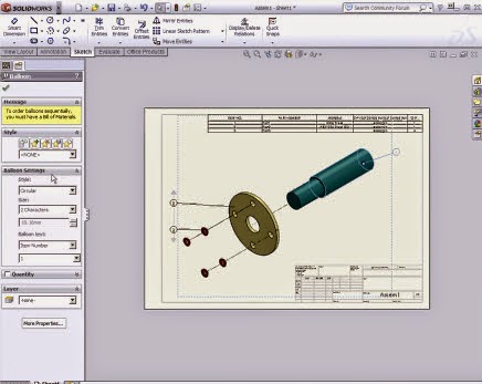 Solidworks How to make Assembly ,Bill of Materials,Exploded view ...